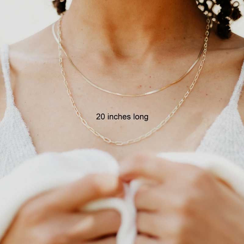 Paperclip Layering Necklace: Versatile and Stylish Jewelry Piece ...