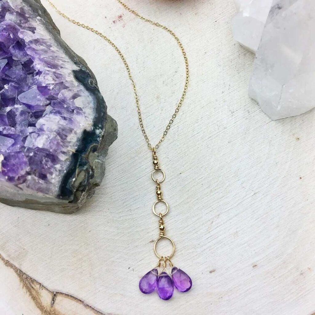 Amethyst Jewelry – Shop Calming, Healing Crystal Pieces